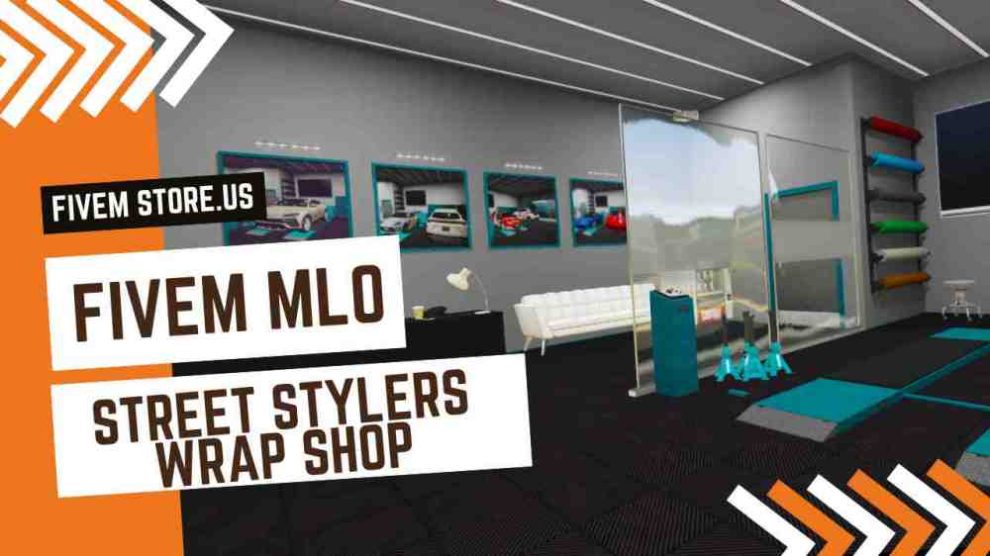 FiveM Street Stylers Wrap Shop MLO