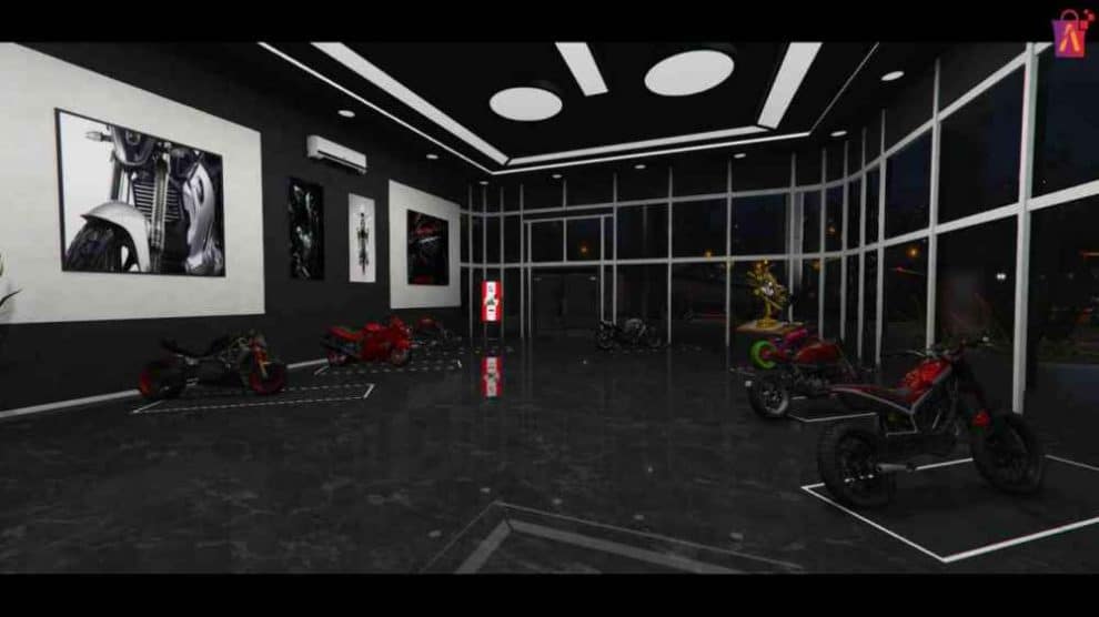 FiveM Motorcycle Dealership MLO