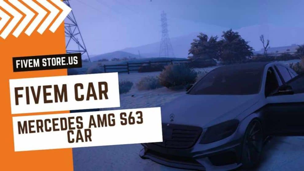 FiveM Mercedes AMG S63 Car