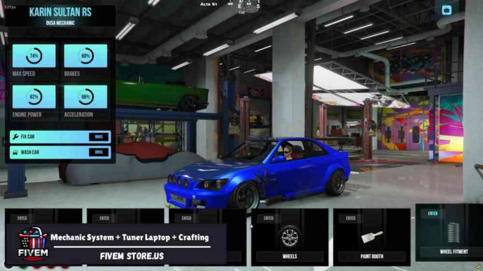 FiveM Mechanic Script