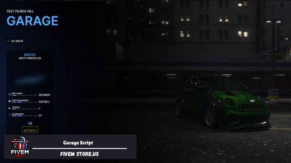FiveM Garage Script
