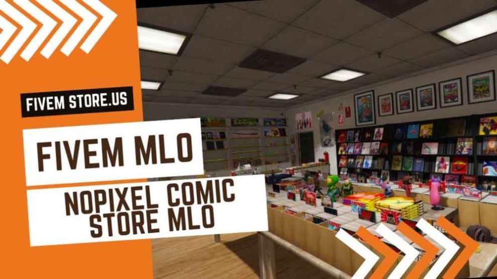 FiveM NoPixel Comic Store MLO