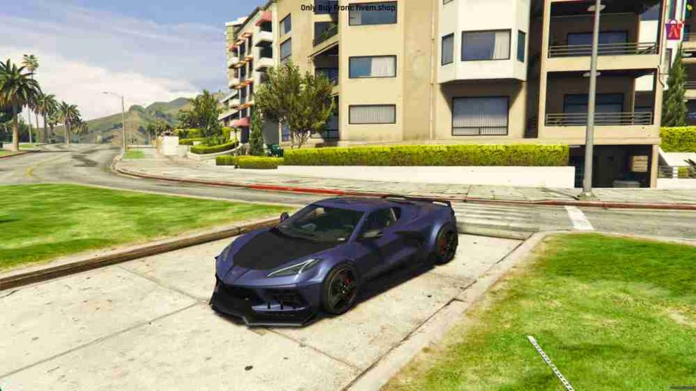 FiveM Chevrolet Corvette C8 Speed Hunter Car