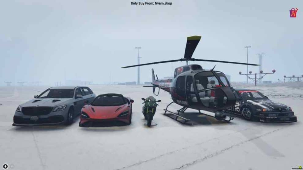 FiveM Mega Car Pack V4 Branded Cars 200