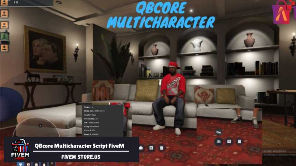 QBcore Multicharacter Script FiveM